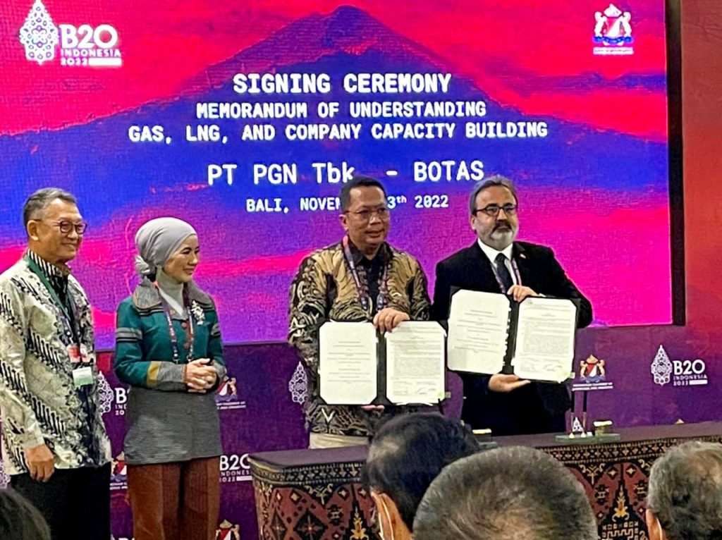 PGN dan BOTAS Kerjasama Energi, Gas Bumi dan LNG di Turkiye ...